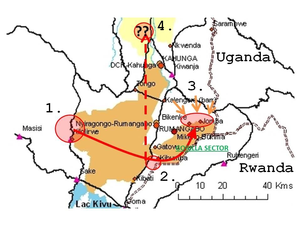 Western Lowland Gorilla Habitat Map